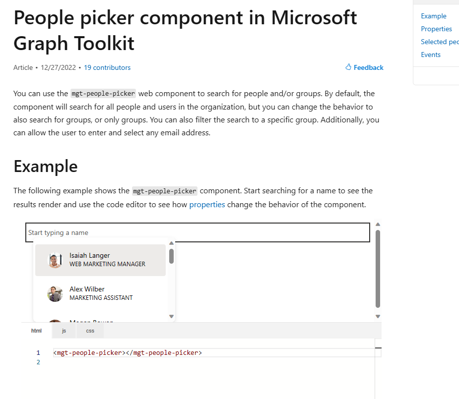 [BUG] mgt-people-picker aria label for every user is defined as 'suggested contact Employee name ...