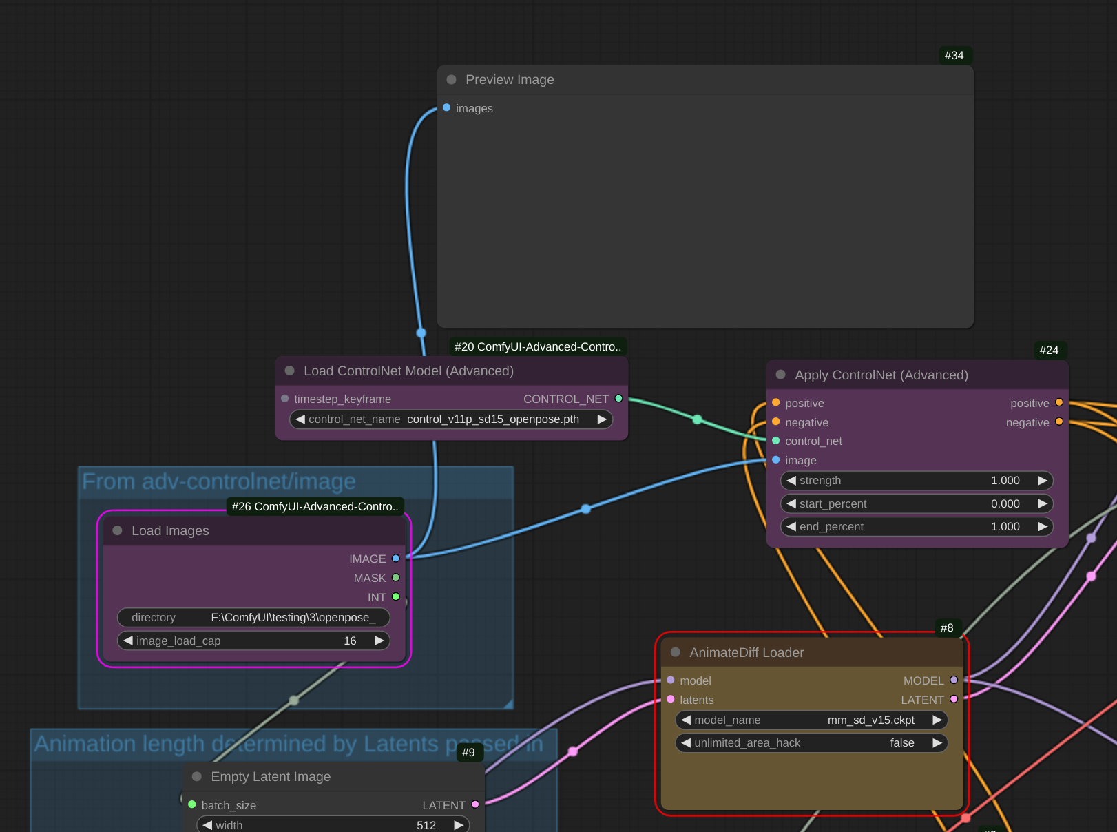 Some node are missing for the exemple · Issue #16 · Kosinkadink/ComfyUI-AnimateDiff-Evolved · GitHub