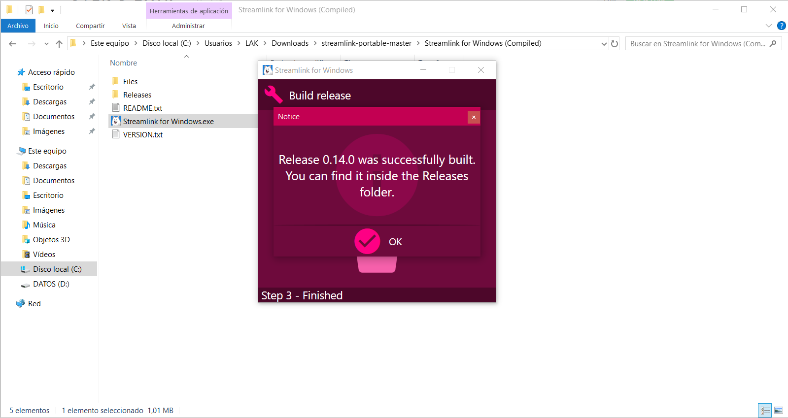 STEP 3 Error... · Issue #25 · streamlink/streamlink-portable · GitHub