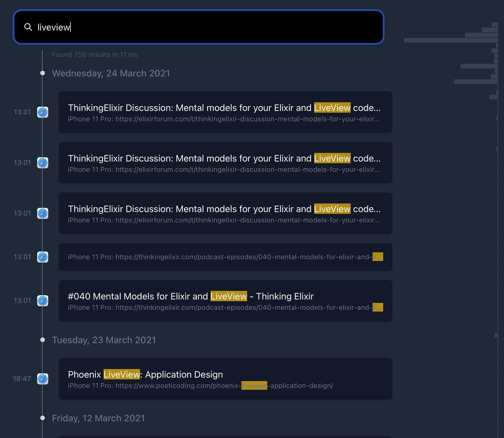 GitHub - adri/memex: Search of my personal data
