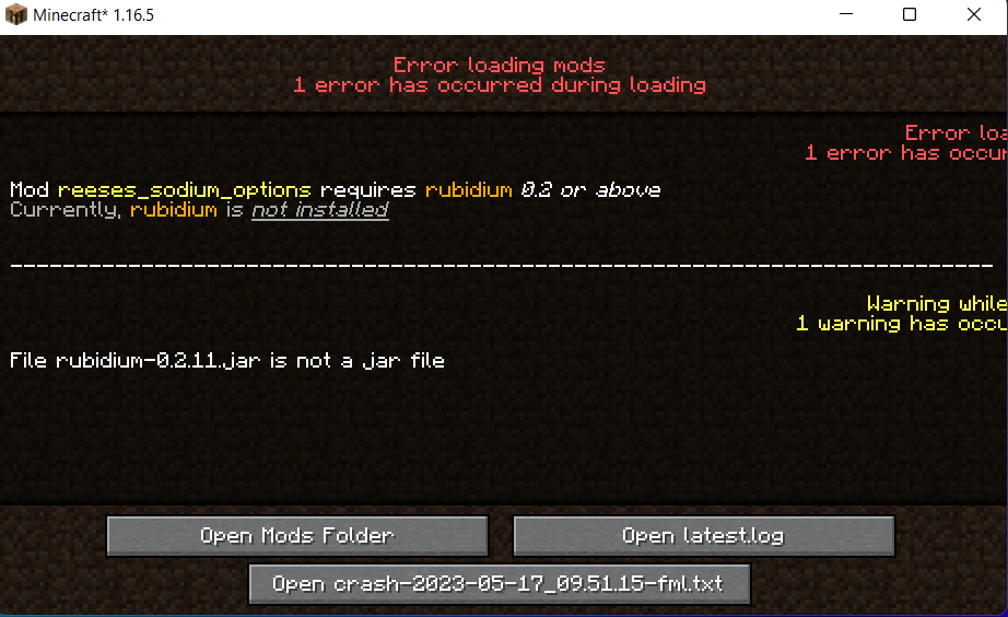 Error During Initialization Of Boot Layer · Issue 1216 6210
