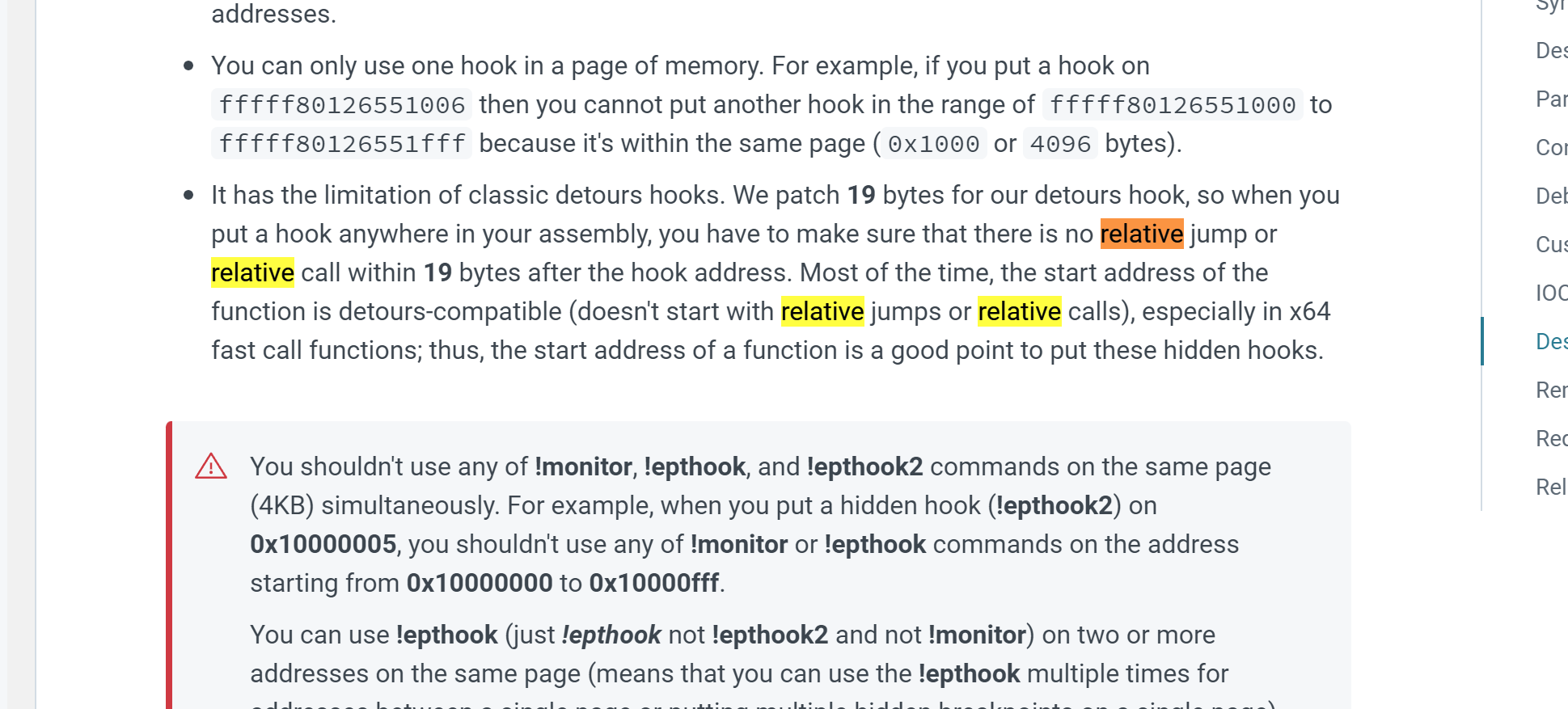 There is a bug in the EPT HOOK code. (Use Zydis instead of current disassembler in kernel ...