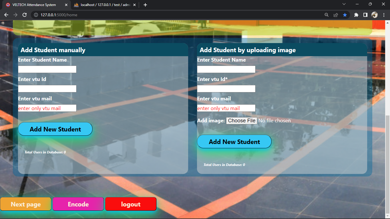 GitHub - bharath868/face_Recognition_based_attendance_website_using_flask_