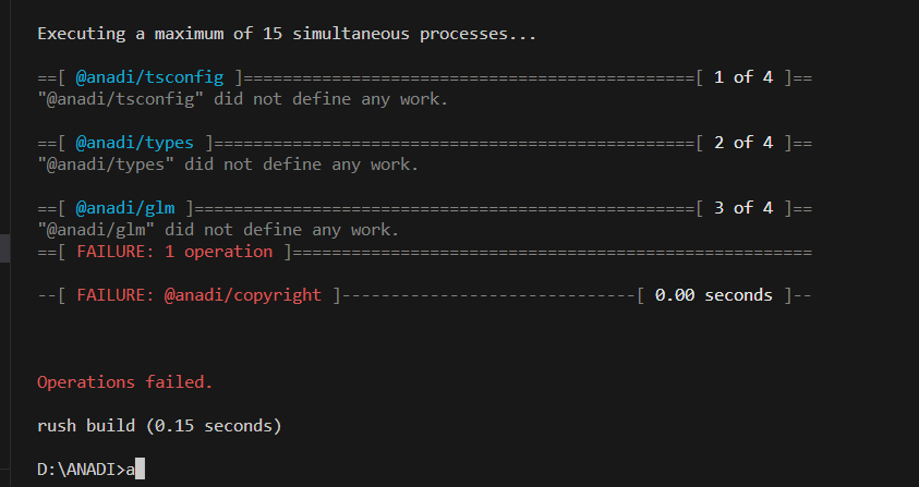Rush There Was An Error In Rush Build And I Didnt Know How To Fix It 