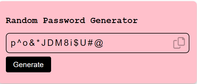Random Password Generator · Issue 2051 · Pranjay Poddardev Geeks · Github