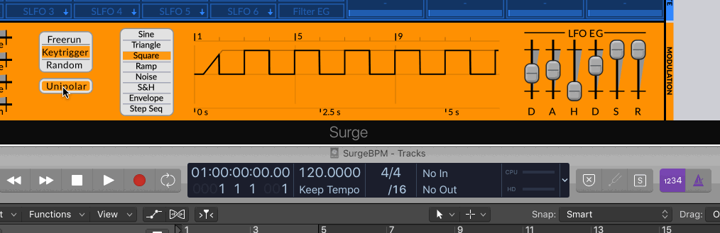 LFO waveform ruler: Support a beat ruler when tempo sync'd · Issue #1388 · surge-synthesizer ...