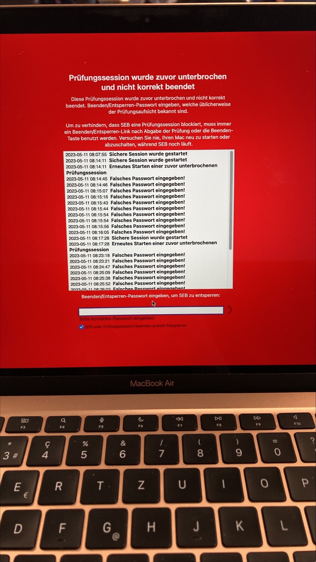 RSOD / How to proceed · Issue #303 · SafeExamBrowser/seb-mac · GitHub