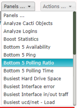 No panel can be added after install Intropage · Issue #157 · Cacti/plugin_intropage · GitHub