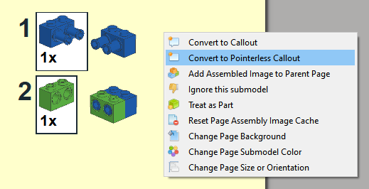 Make generate arrows optional when converting to callout · Issue #501 · trevorsandy/lpub3d · GitHub