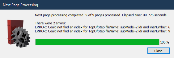 Show errors and warnings on export or continuous process completion · Issue #639 · trevorsandy ...
