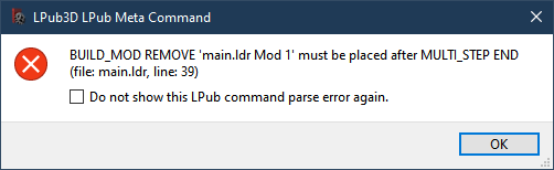 Using "Remove LPub formatting" causes a crash · Issue #526 · trevorsandy/lpub3d · GitHub