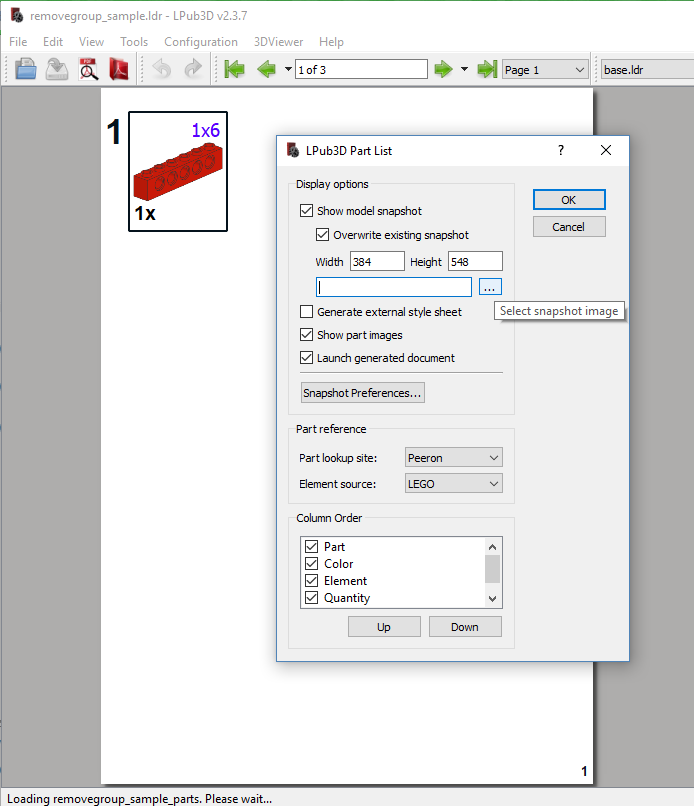 Extend native export - Enable HTML Part List · Issue #196 · trevorsandy/lpub3d · GitHub