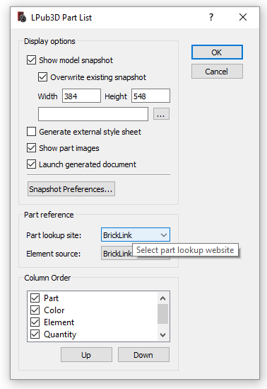 Extend native export - Enable HTML Part List · Issue #196 · trevorsandy/lpub3d · GitHub