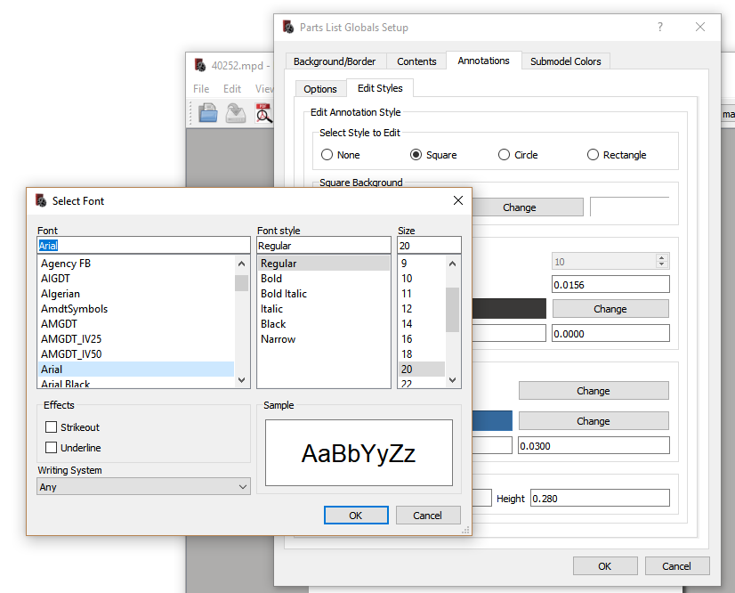 App hangs on changing font/color of annotations in Edit Annotation Style · Issue #224 ...
