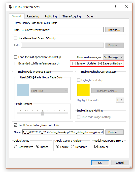 Update and redraw save file to disk · Issue #336 · trevorsandy/lpub3d · GitHub