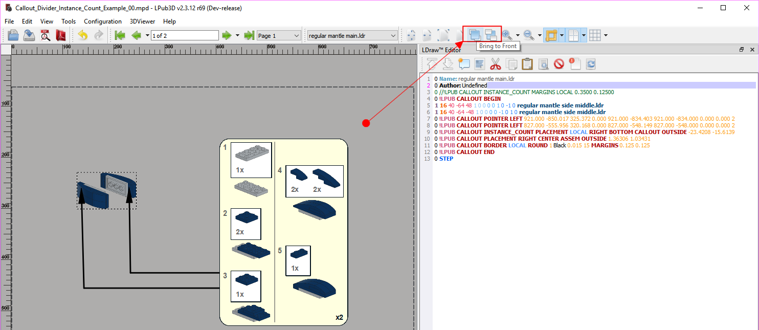 Add bring-to-front and send-to-back for page items · Issue #244 · trevorsandy/lpub3d · GitHub