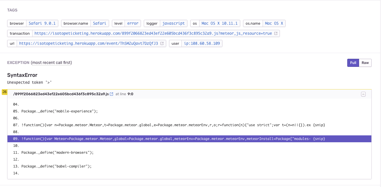 [ISSUE] Legacy browsers - Unexpected token '>' - Problem with arrow function · Issue #10274 ...