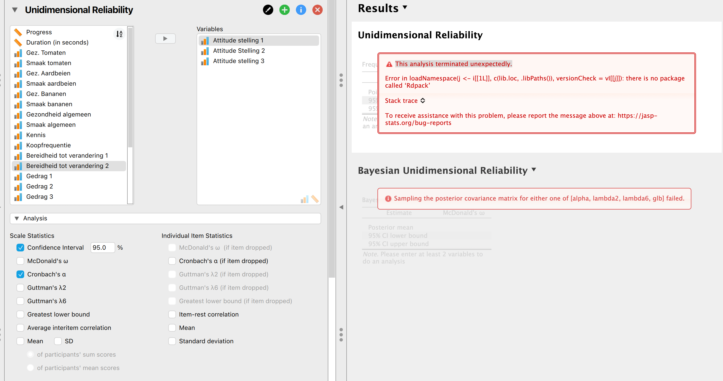 Bug This Analysis Terminated Unexpectedly · Issue 2146 · Jasp Statsjasp Issues · Github