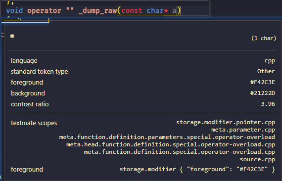 Pointer modifier recognized as different token · Issue #5844 · microsoft/vscode-cpptools · GitHub