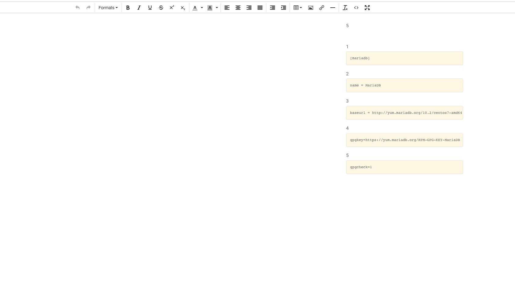 Code Block Not Rendering Correctly In Editor · Issue 444 · Bookstackappbookstack · Github
