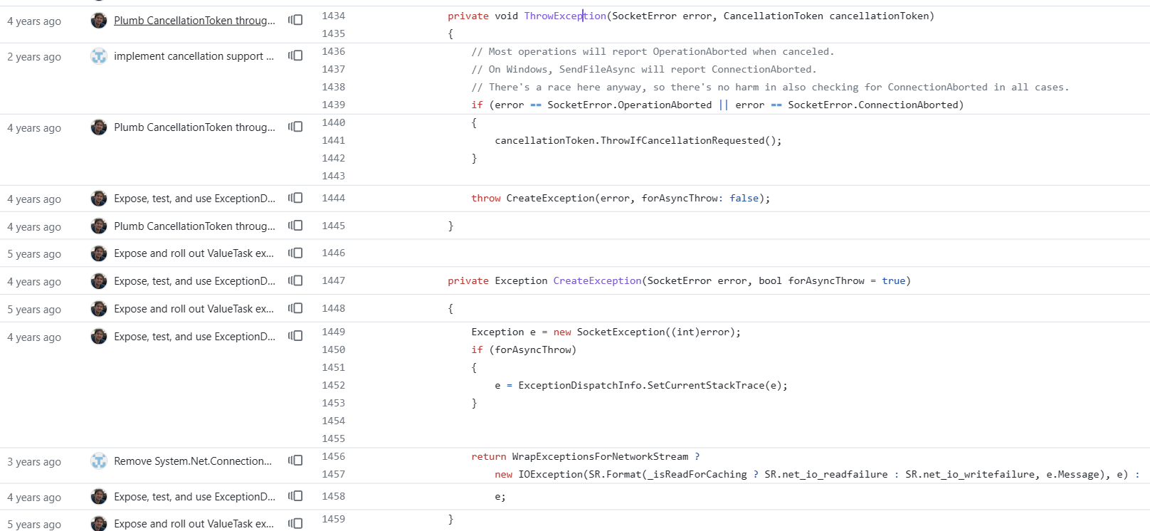 Client Throw Many Systemioioexception In Net6 And Net7 · Issue