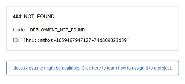 [BUG] Links to docs & FAQ are broken · Issue #960 · AmruthPillai/Reactive-Resume · GitHub