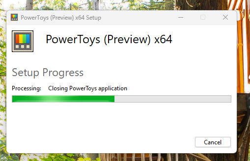 Powertoys installation not progressing · Issue #26051 · microsoft/PowerToys · GitHub