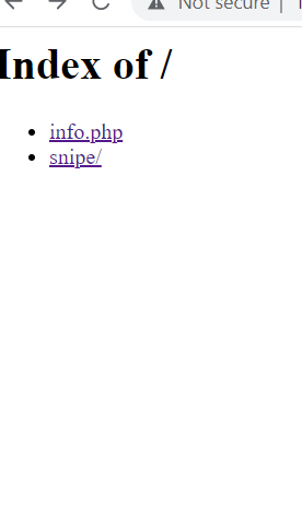 New snipeit install have missing features on web interface · Issue #8209 · snipe/snipe-it · GitHub