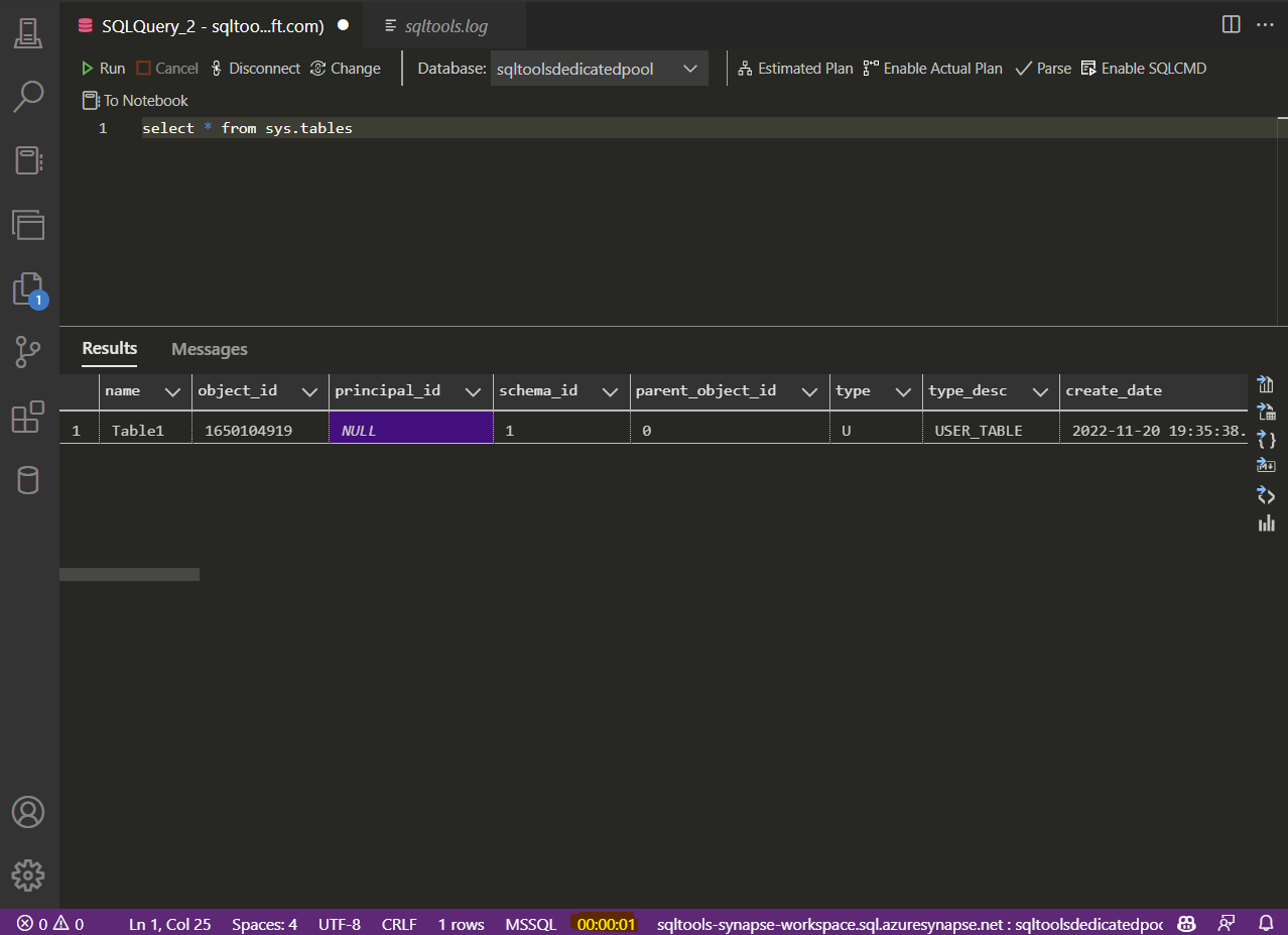 Query hangs for Synapse Dedicated Pool · Issue #23400 · microsoft/azuredatastudio · GitHub