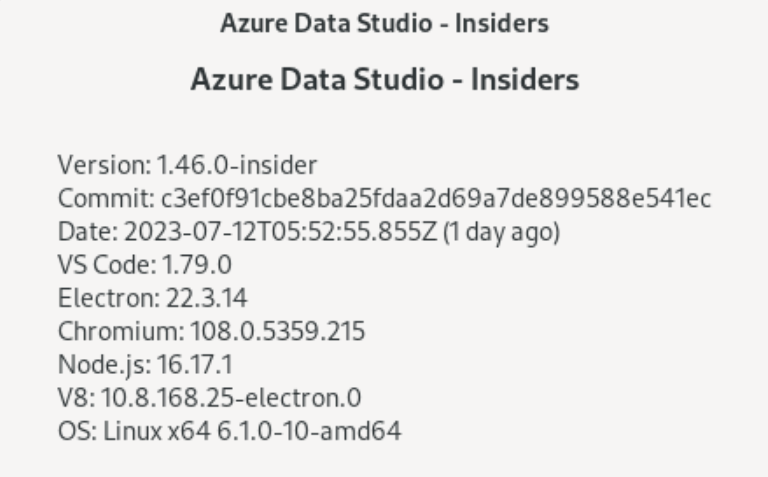 User account not found in MSAL cache on Linux · Issue #23688 · microsoft/azuredatastudio · GitHub