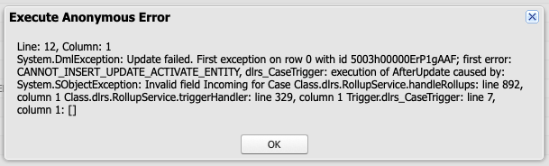 Case with EmailMessage and LiveChatTranscript - Parent Trigger Errors with Scripts · Issue #1038 ...