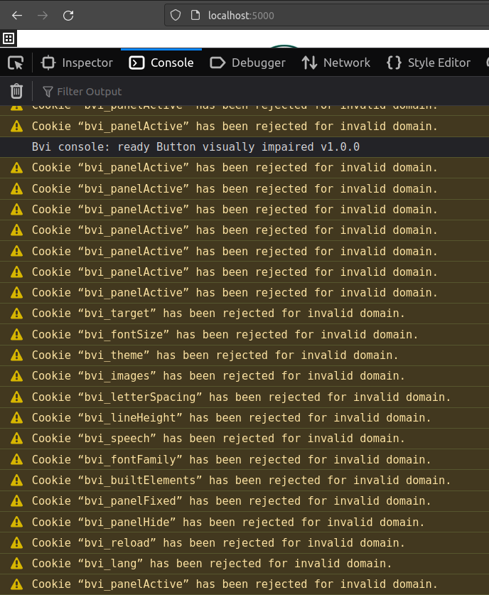 Cookie has been rejected for invalid domain · Issue #36 · veks/button-visually-impaired ...