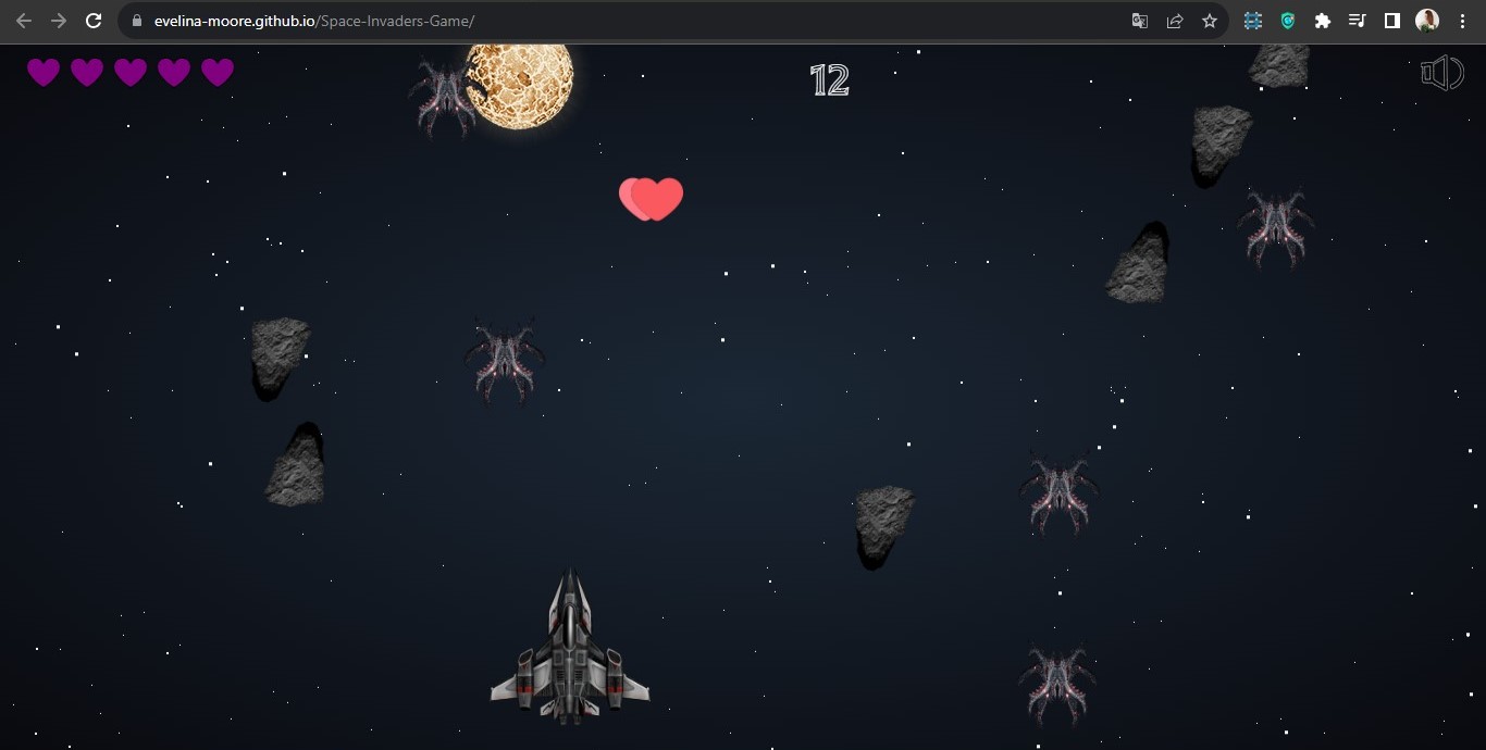 GitHub - evelina-moore/Space-Invaders-Game