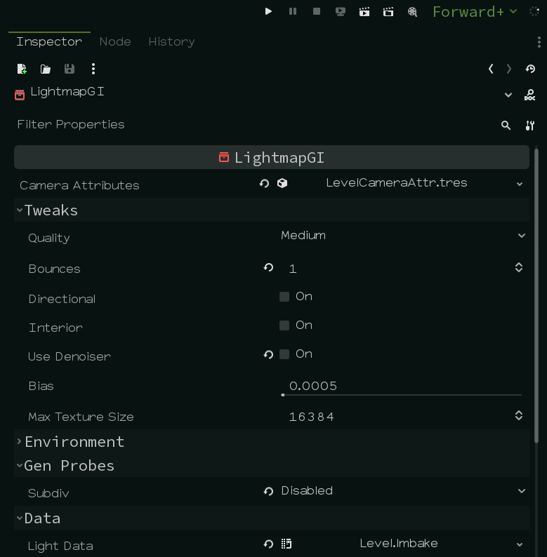 LightmapGI: Baking lightmap in medium quality or more generate green invalid probes (low ...