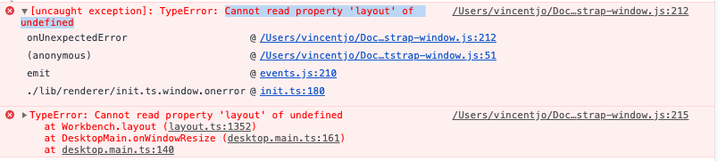 Cannot read property 'layout' of undefined · Issue #100789 · microsoft ...