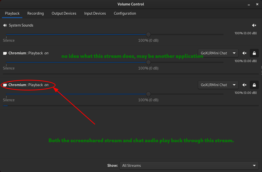Possible to make audio from screenshare playback a separate audio ...