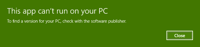 IExecuteCommand Example Fails with "This app can't run on your PC" · Issue #242 · microsoft ...