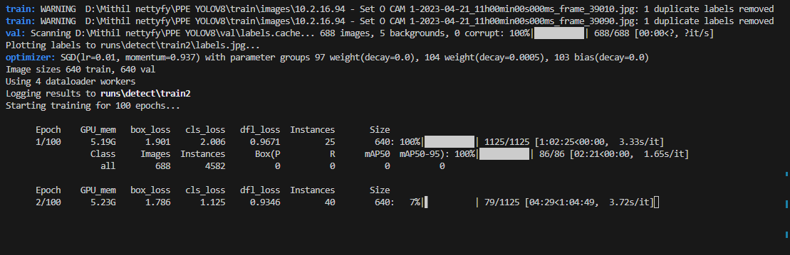 nan report in box_class cls_class and dfl_loss when train custom ...