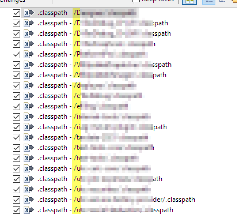 Commit dialog: sort change list case-insensitive · Issue #272 · subclipse/subclipse · GitHub