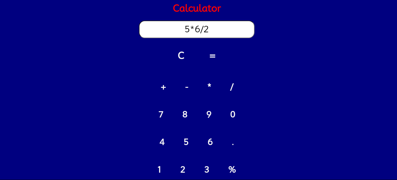 GitHub - coder-2k4/Calculator: My first Calculator which I designed! It ...