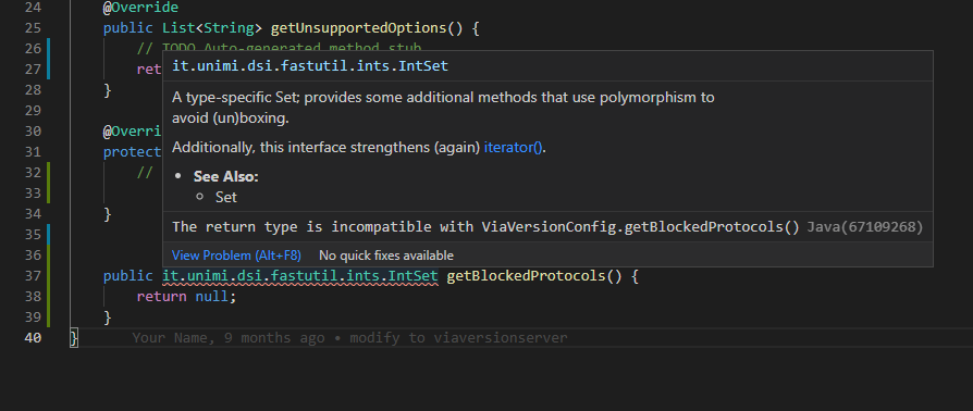 remapper & getBlockedProtocols · Issue #2505 · ViaVersion/ViaVersion · GitHub