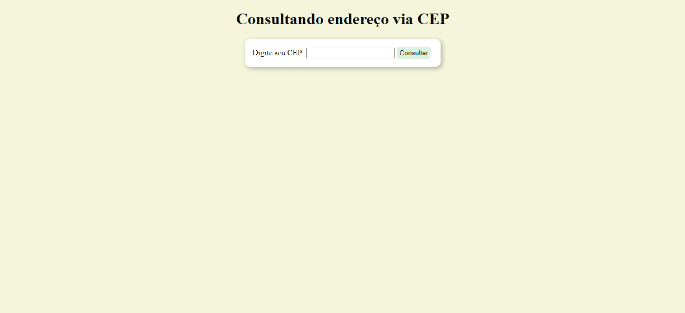 GitHub - pedrotchairo/consultar-cep-api: Utilizei uma api de ceps para ...