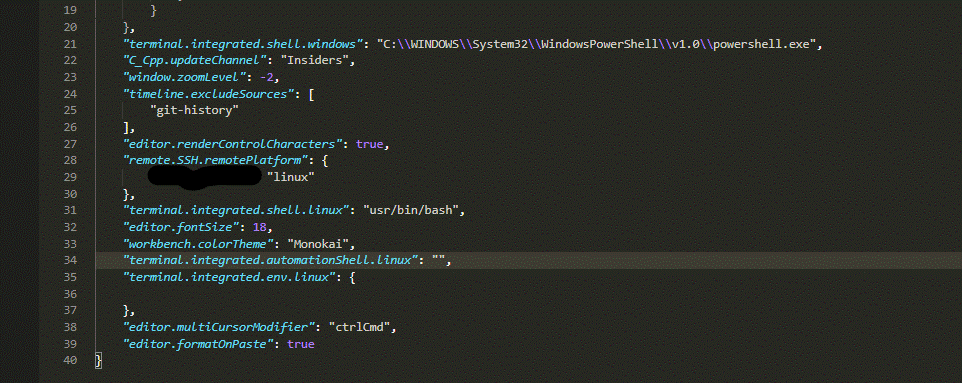 VS Code Terminal Intergrated Shell Linux - Terminal Launch Failure ...