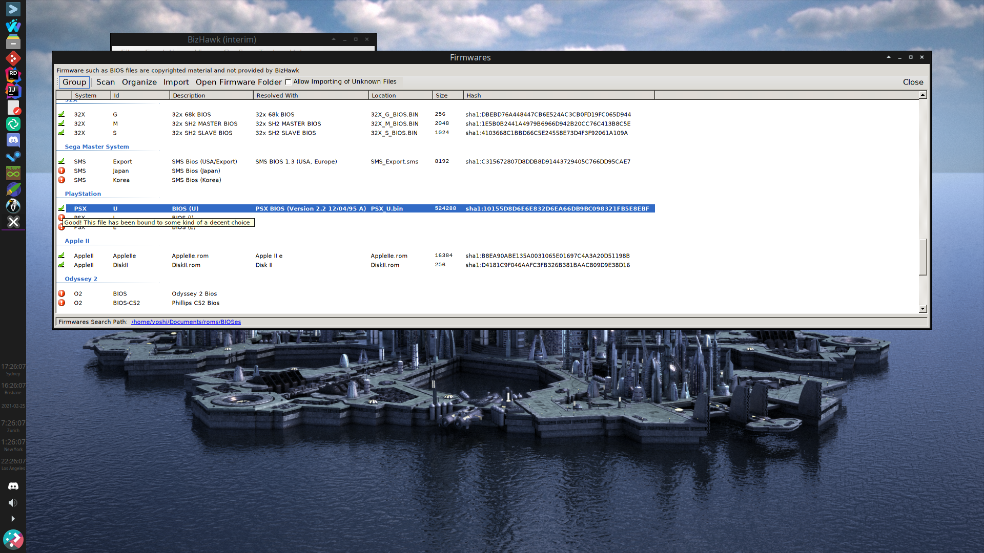 Unable to emulate a PSX game · Issue #2592 · TASEmulators/BizHawk · GitHub