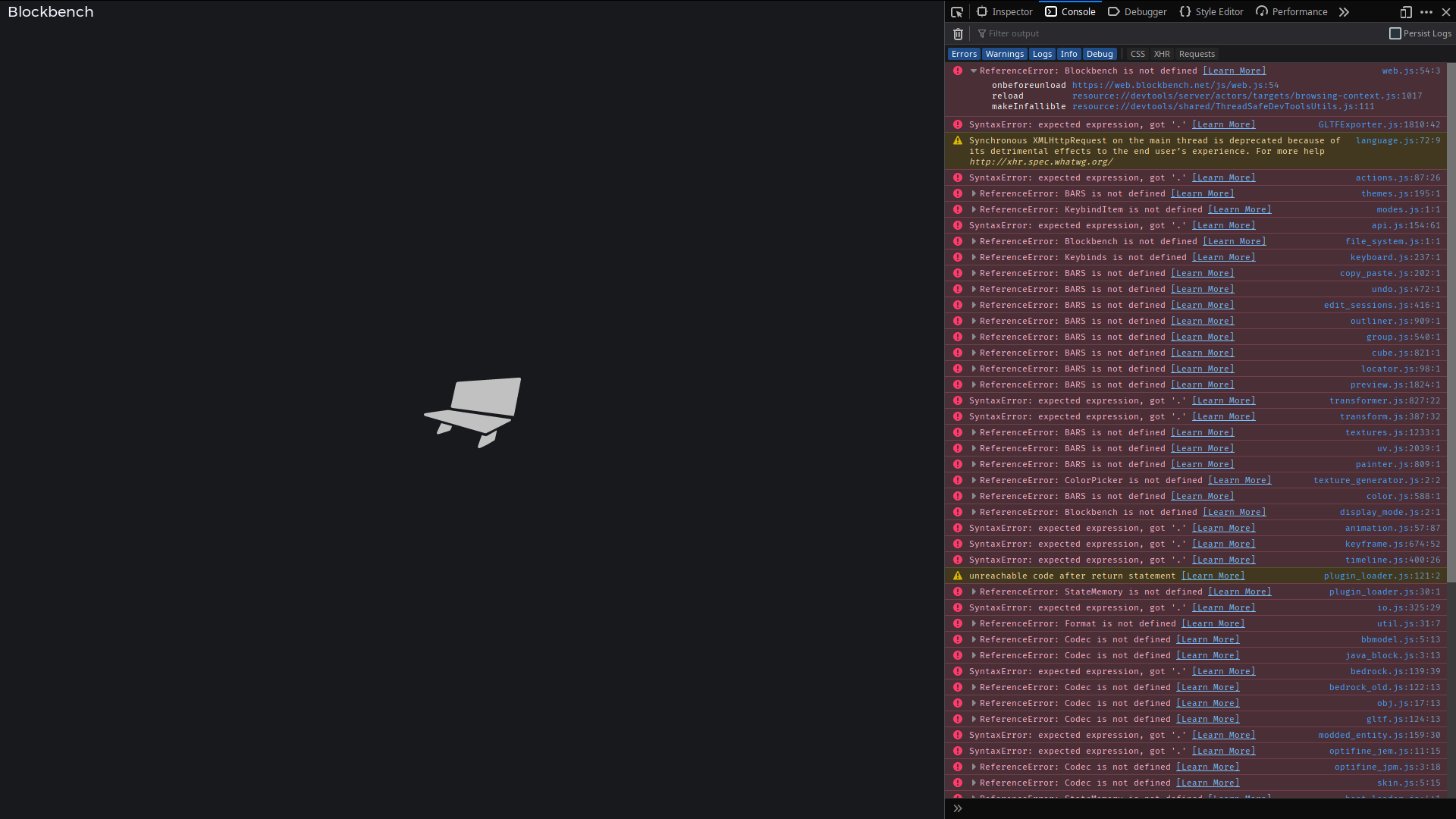 Won’t load? · Issue #748 · JannisX11/blockbench · GitHub
