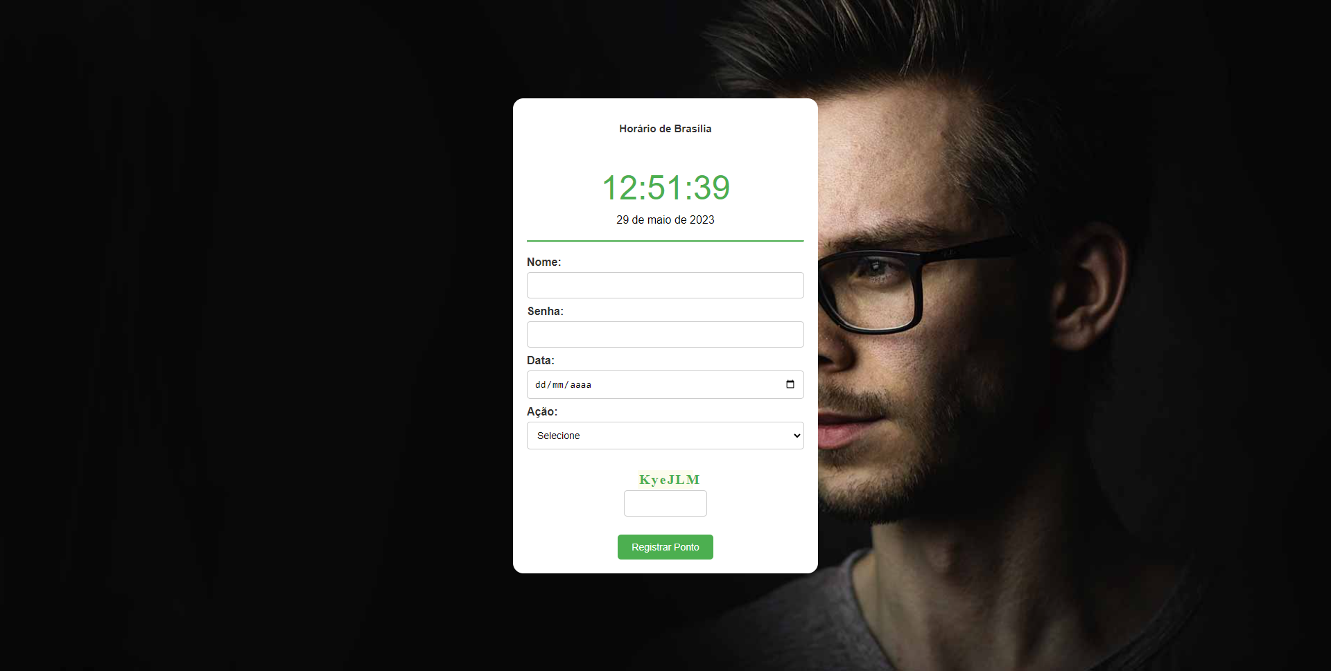 GitHub - DurezahGeek/Registrador-de-ponto: Criei um registrador de ponto simples e inspirado em ...