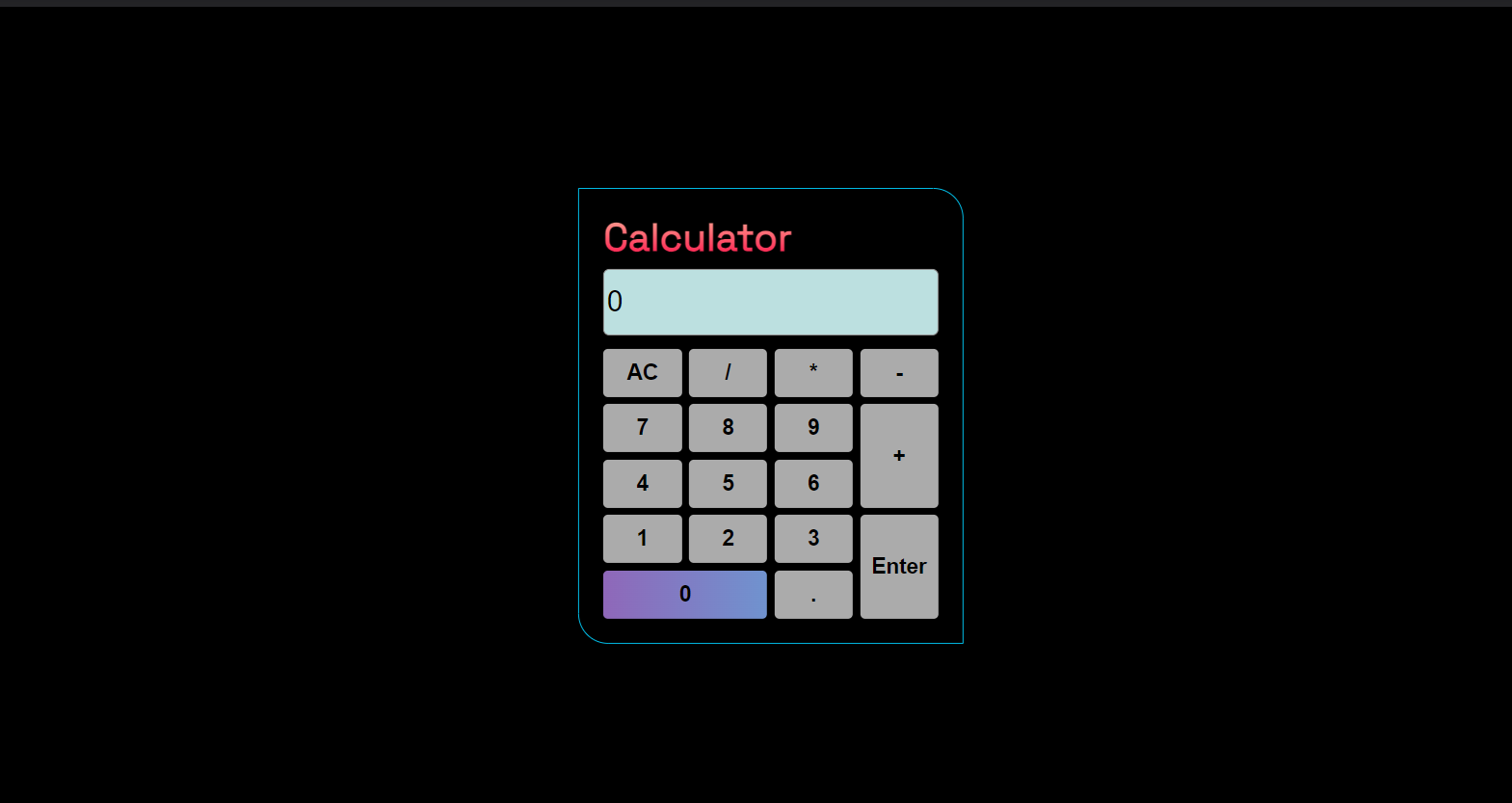 GitHub - imSyntn/calculator