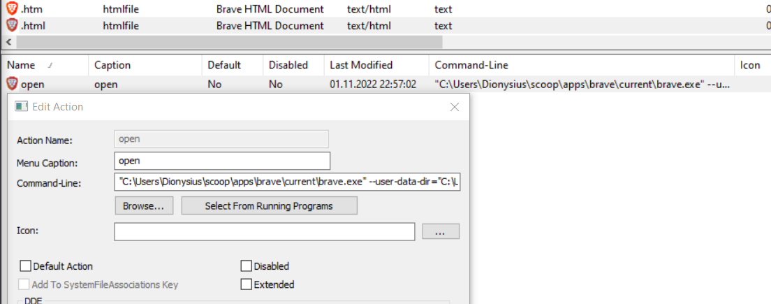 [Bug] Brave does not always use `--user-data-dir` · Issue #9548 · ScoopInstaller/Extras · GitHub
