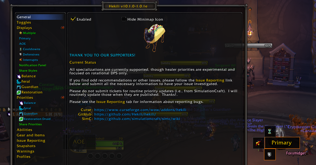[BUG] Priority not displaying · Issue #2640 · Hekili/hekili · GitHub