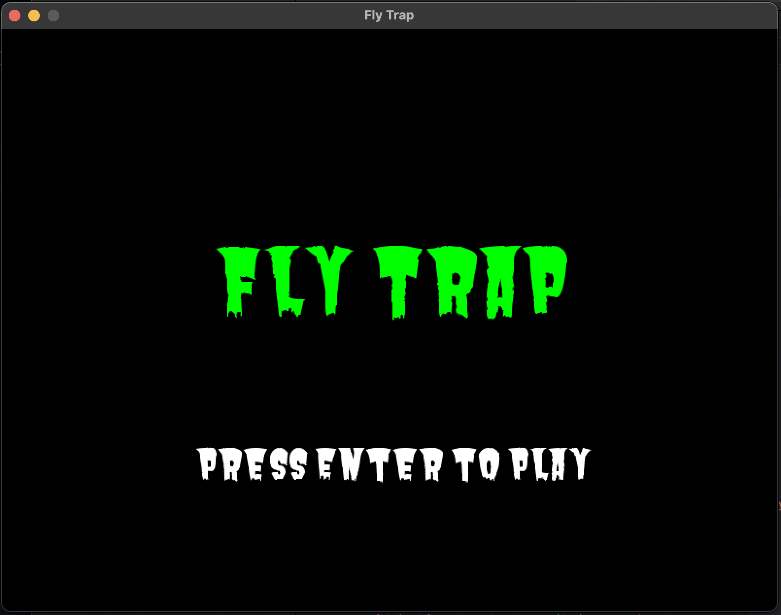 GitHub - RobertMShort/Fly-Trap: SFML/C++ Game